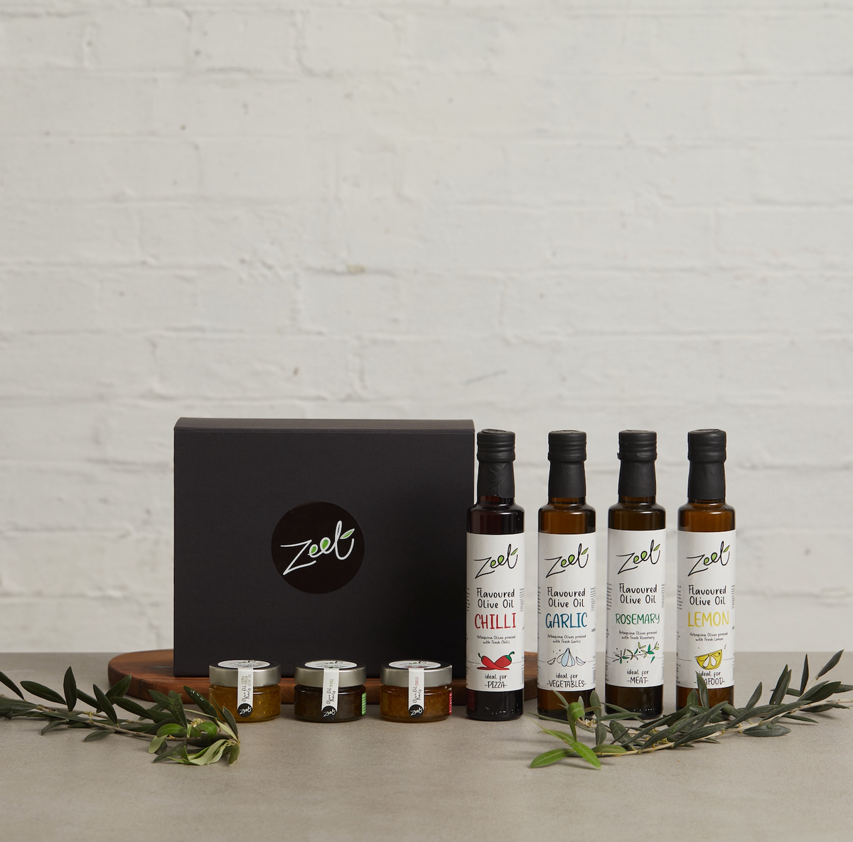 THE FLAVOURED EVOO & PEARLS HAMPER – Zeet